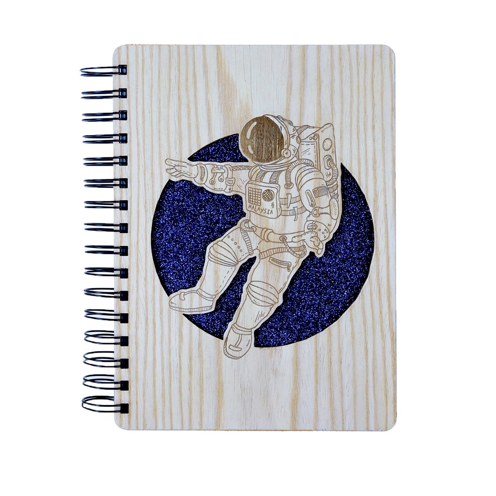 Astronaut in Space Notebook (100 PAPER) | Shopee Malaysia