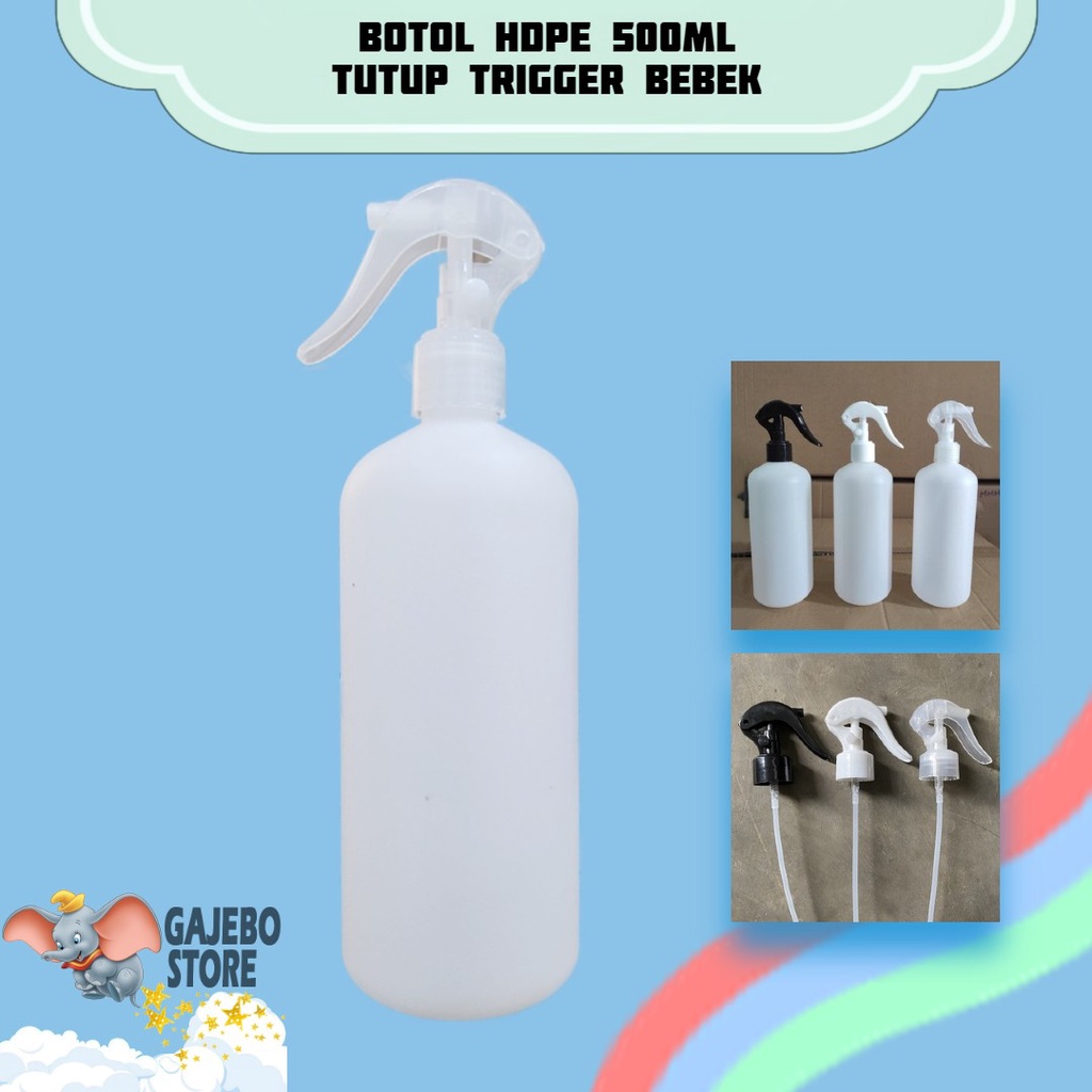 500ml HDPE TRIGGER DUCK BOTTLE N24 / 500ML TRIGGER BOTTLE HDPE ...