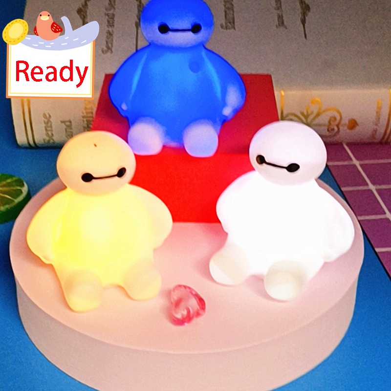 Colour Changing Big Hero 6 Baymax LED Table Desk Lamp Night Light Toys ...