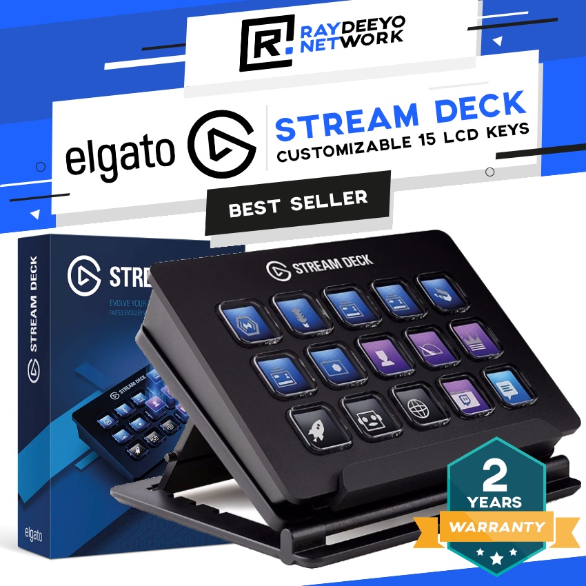 Elgato Stream Deck Series 6 8 15 32 Lcd Keys Streaming Content Controller Streamdeck Neo