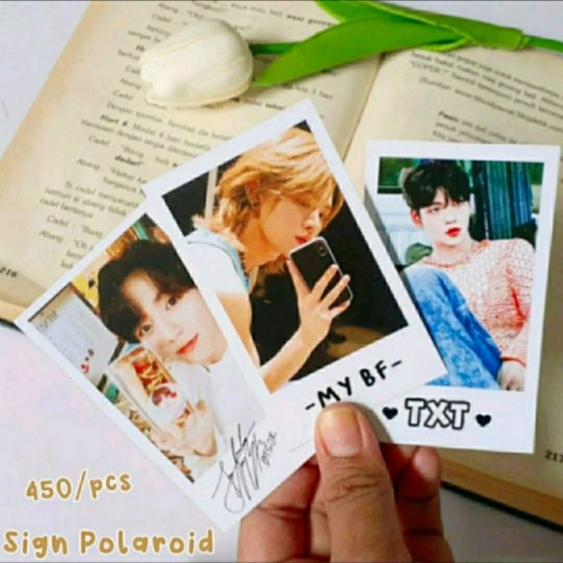 POLAROID CUSTOM K-POP SIGN BTS EXO NCT HAND SIGNS | Shopee Malaysia