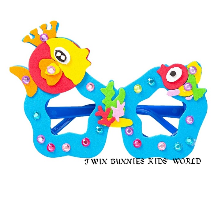 TB Kids DIY EVA Glasses Spectacles Kindergarten DIY Art and Craft ...