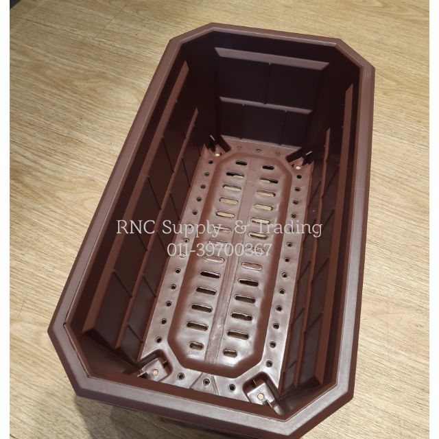 🌹READY STOCK🔥 Pasu Bunga Plastik Panjang Corak Batu Bata Tebal ...