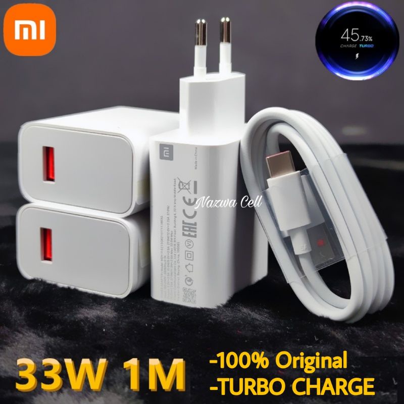 HP Xiaomi poco X3 X3 NFC TURBO Charger 33 Watt ORIGINAL 100% Mobile ...