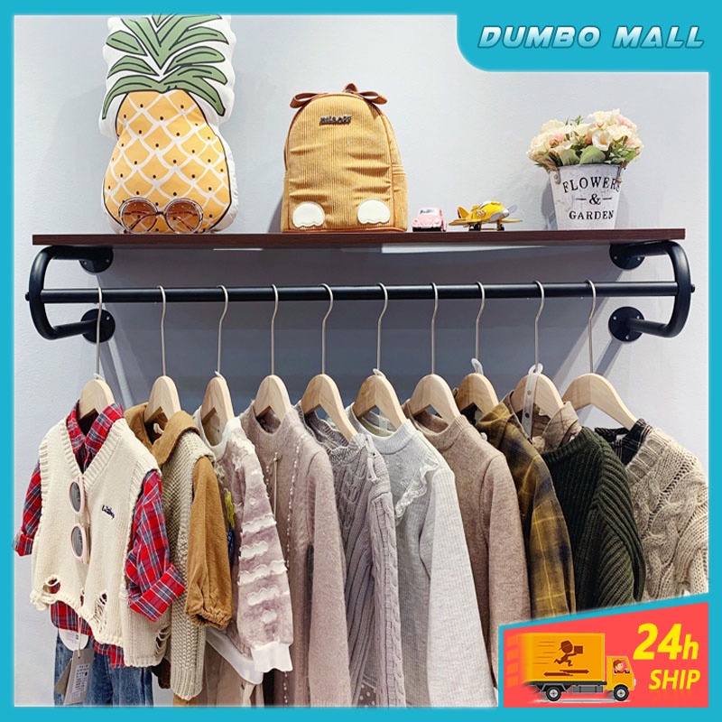 Penyangkut Baju Dinding Rak Baju Gantung Clothes Hanging Rack Heavy ...