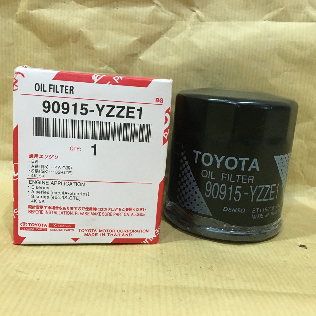 OIL FILTER TOYOTA VIOS NCP42 NCP93 NCP150 NSP151 CAMRY (90915-YZZE1 ...