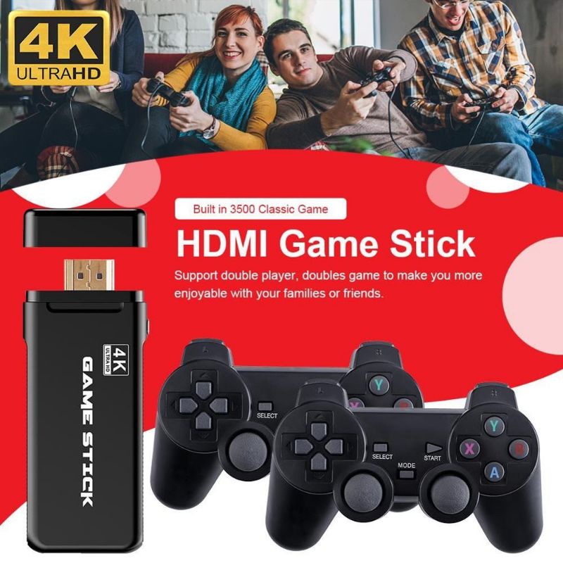 🔥Pro 10k Game🔥 4K Ultra HDMi TV Video Game Stick With 2.4G Wireless ...