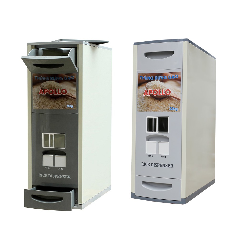 Apollo Smart Rice Barrel 22KG | Shopee Malaysia