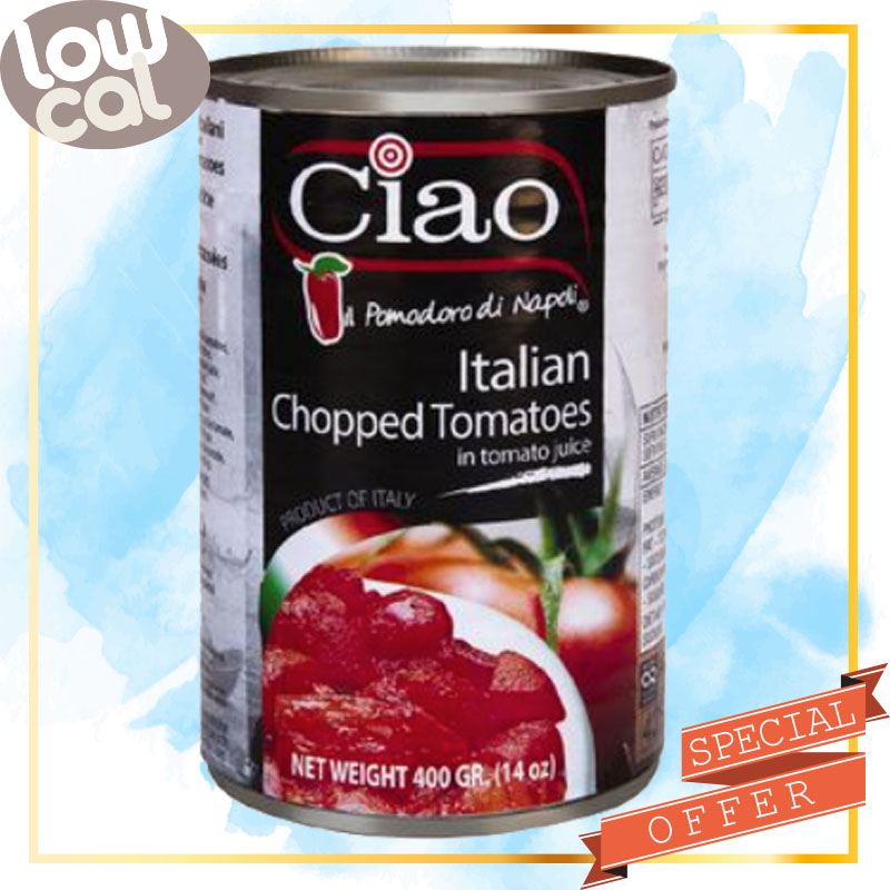 Ciao Italian Chopped Tomatoes in Tomato Sauce 400g (BB: 30 Sept 2022 ...