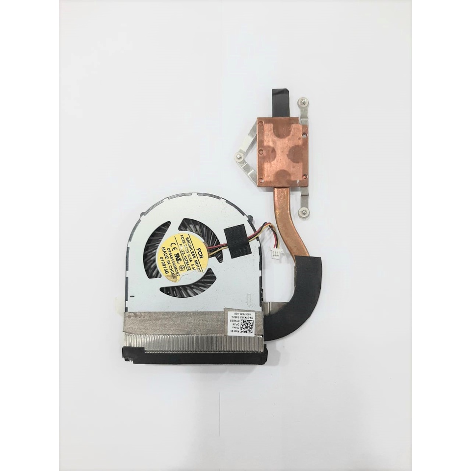 DELL LATITUDE INSPIRON 3440 14-5437 3437 NOTEBOOK CPU FAN WITH HEATSINK ...
