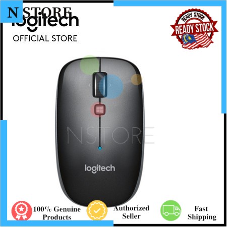Logitech M557 Bluetooth Mouse - Dark Gray | Shopee Malaysia