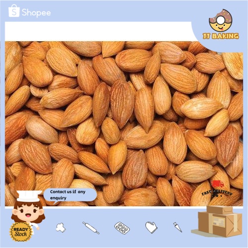 Whole Shell Almond / Badam Mentah 100GM | Shopee Malaysia