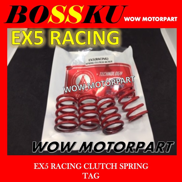 EX5 RACING CLUTCH SPRING TAG KLAS SPRING FOR HONDA EX5 USE RACE BOSSKU ...