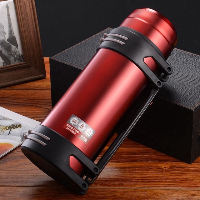 3L Large Capacity 304 Stainless Steel Vacuum Flask Outdoor Sports ...