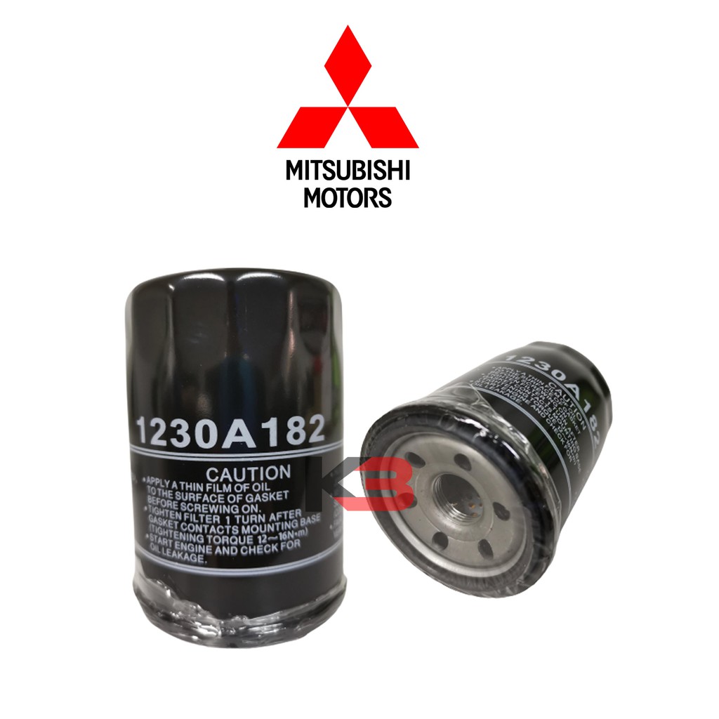 MITSUBISHI TRITON 2.4 VGT 2016 OIL FILTER ( 1230A182 ) | Shopee Malaysia