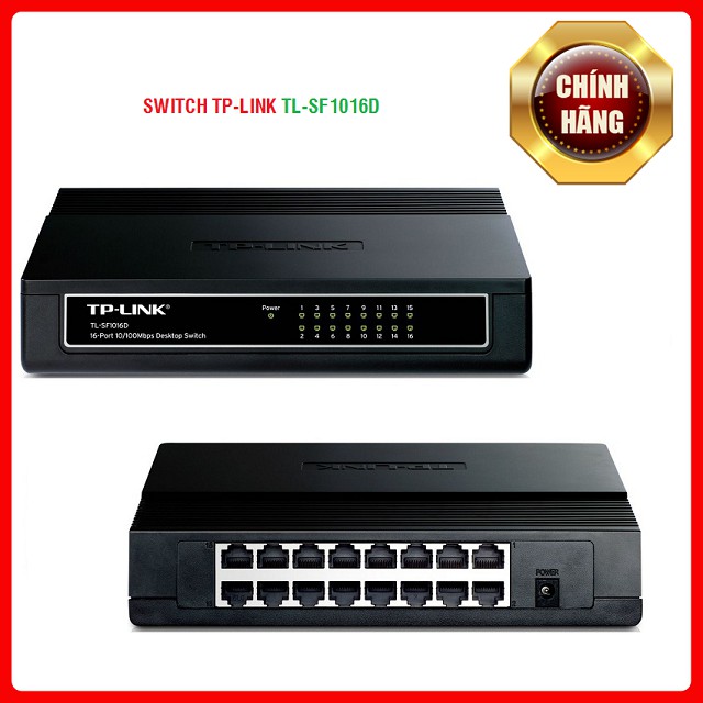 Tp-link TL-SF1016D network Switch, 16-port 100Mpbs network Switch ...