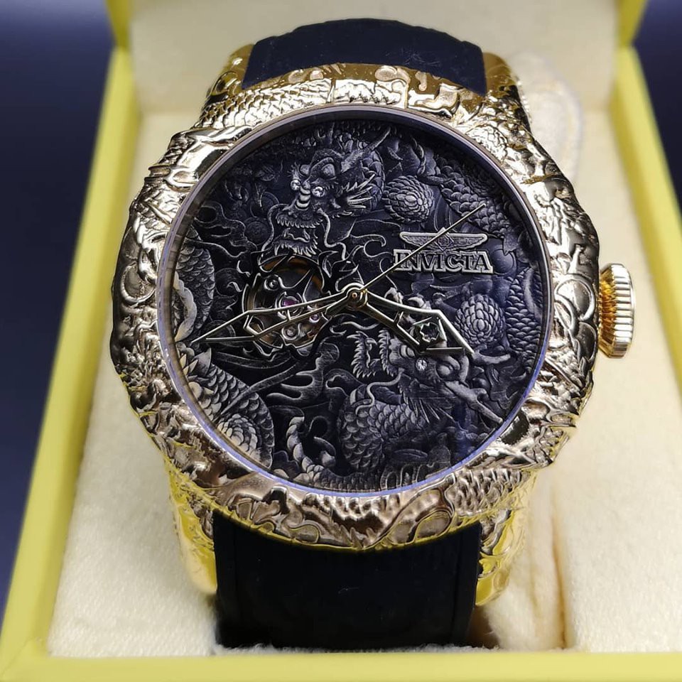 Invicta Dragon 50mm Automatic Sapphire | Shopee Malaysia