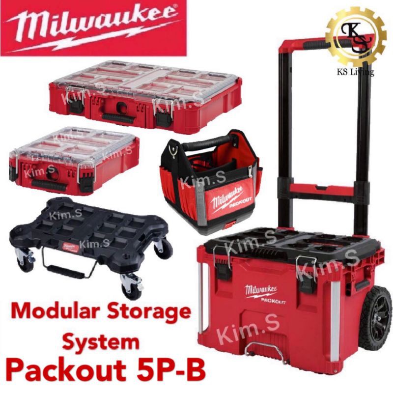 Kim.S Milwaukee Packout Modular Storage System (48-22-8430 ,48-22-8410 , 48-22-8424 , 48-22-8440 ...