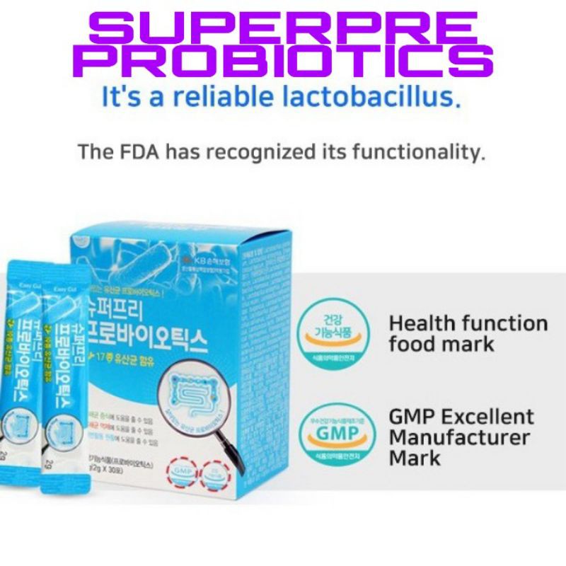 💯SUPERPRE PROBIOTICS 💯 2gx30sticks for 1month | Shopee Malaysia