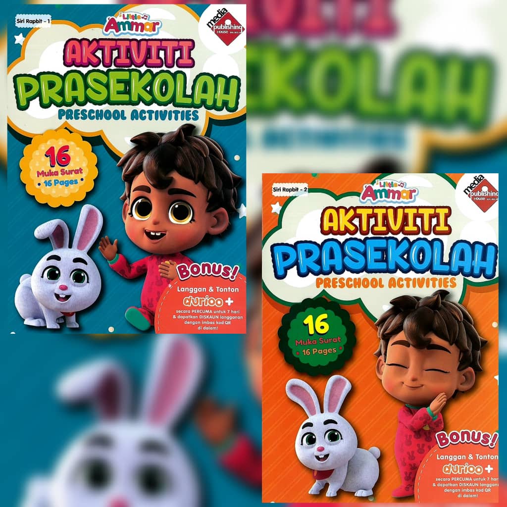 MEDIA BOOKS : LITTLE AMMAR AKTIVITI PRASEKOLAH ( SIRI RAPBIT ) | Shopee ...