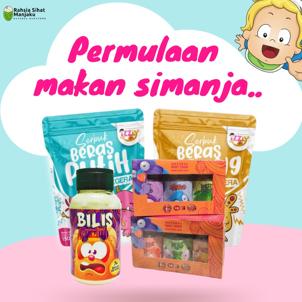 MAKANAN BAYI [SET BABY MULA MAKAN] Set Lengkap | Shopee Malaysia