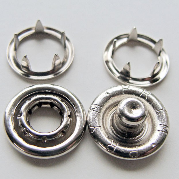 100PCS SNAP BUTTON ROMPER BUTTON MESIN BUTANG SNAP BUTANG KATUP (11mm ...