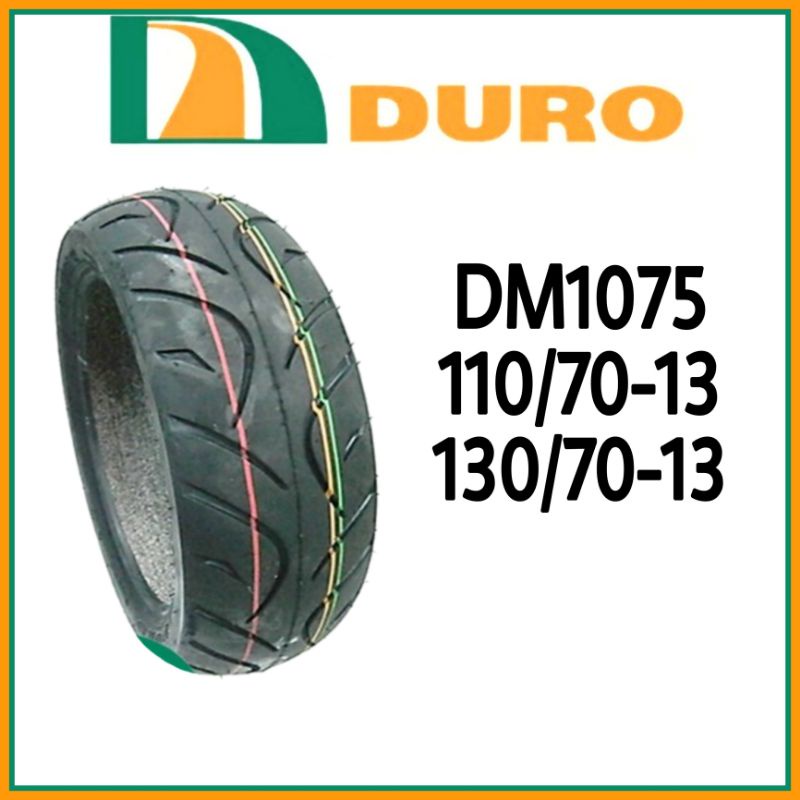 DURO TUBELESS TYRE 110/70-13, 130/70-13 DM1057 TL TAYAR | Shopee Malaysia