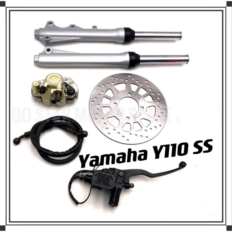 YAMAHA Y110 Y110SS SS110 FORK SET FRONT BRAKE SET PNP HONDA EX5 DASH ...