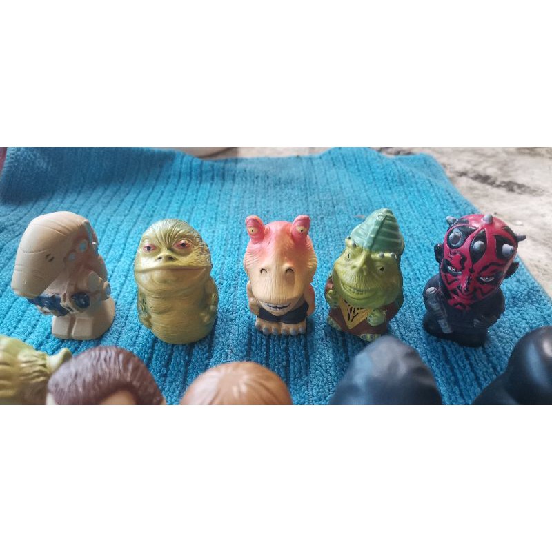 star wars 10 figures set pencil topper pen cap collection | Shopee Malaysia