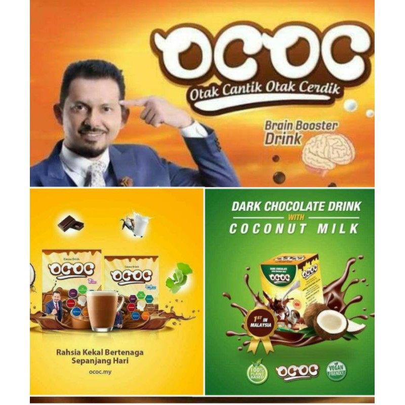 Cocoa OCOC Dr Rizal : Smart Coco for Brain Booster / Minuman Nutrisi Otak / Dark Chocolate ...
