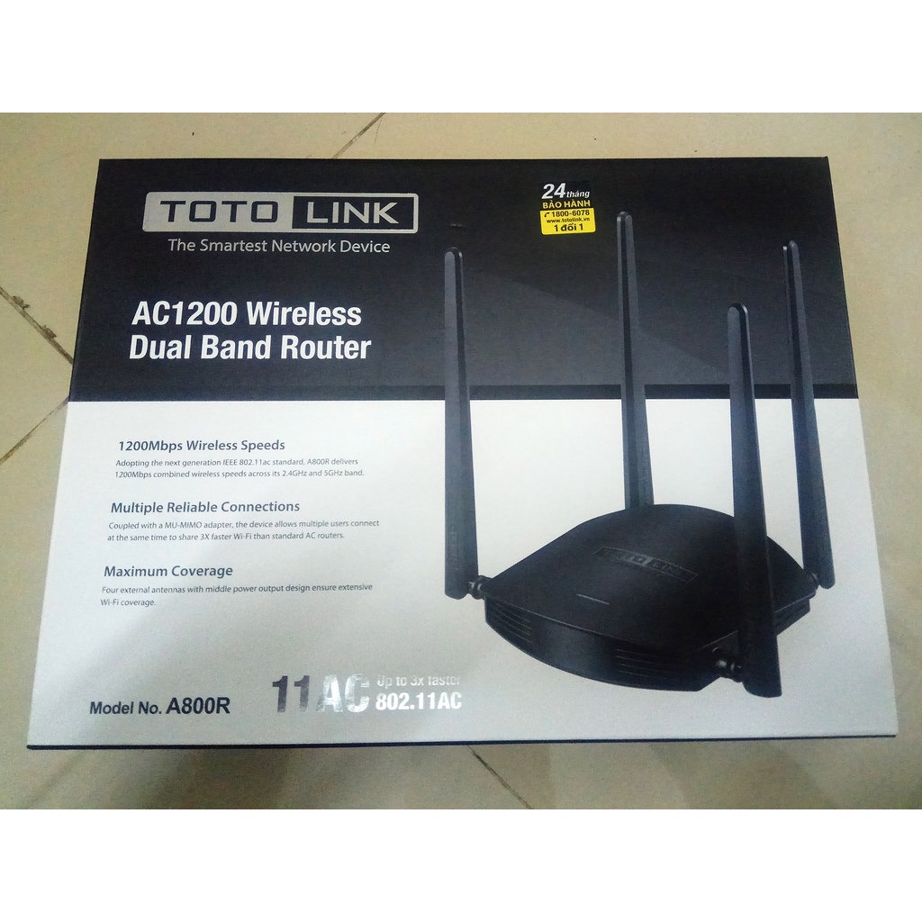 Totolink A800R AC1200 Wireless Dual Band Router | Shopee Malaysia