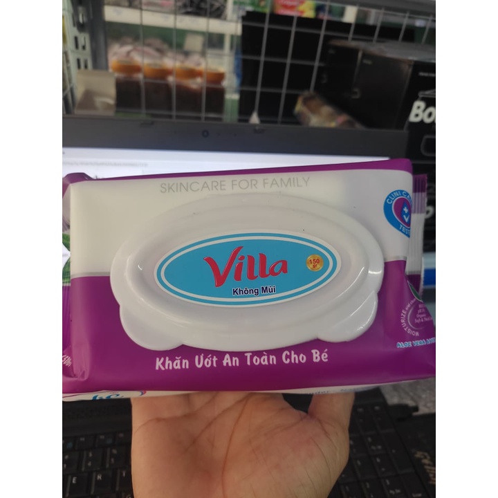 Villa, lavie Unscented wet tissue (box of 100 sheets of 150g) | Shopee ...