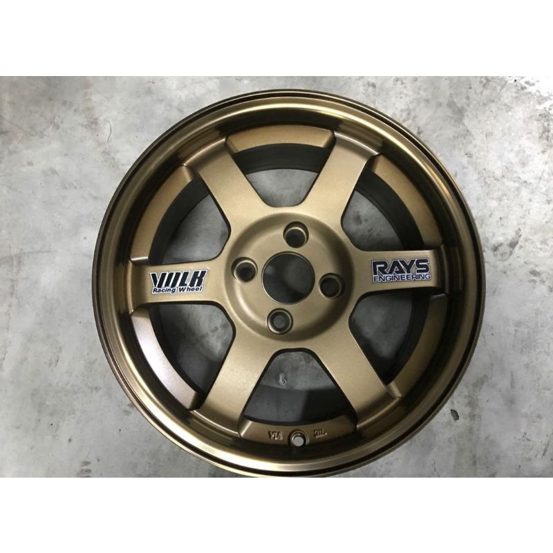 Te37 Gold Sport Rim Paint 2k | Shopee Malaysia