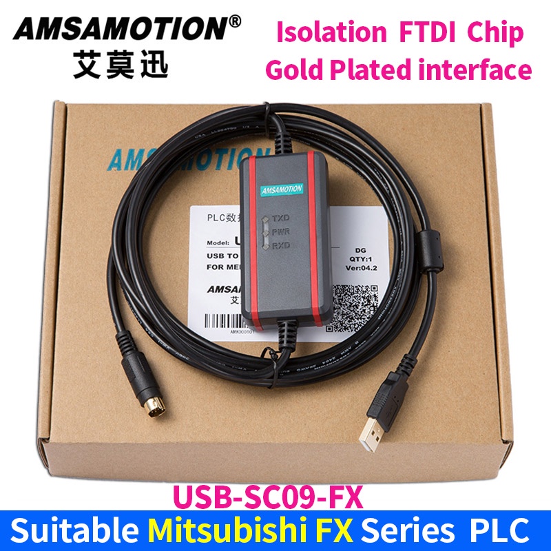 SZ YY FTDI Isolation Chip USB-SC09-FX Programming Cable For Mitsubishi ...