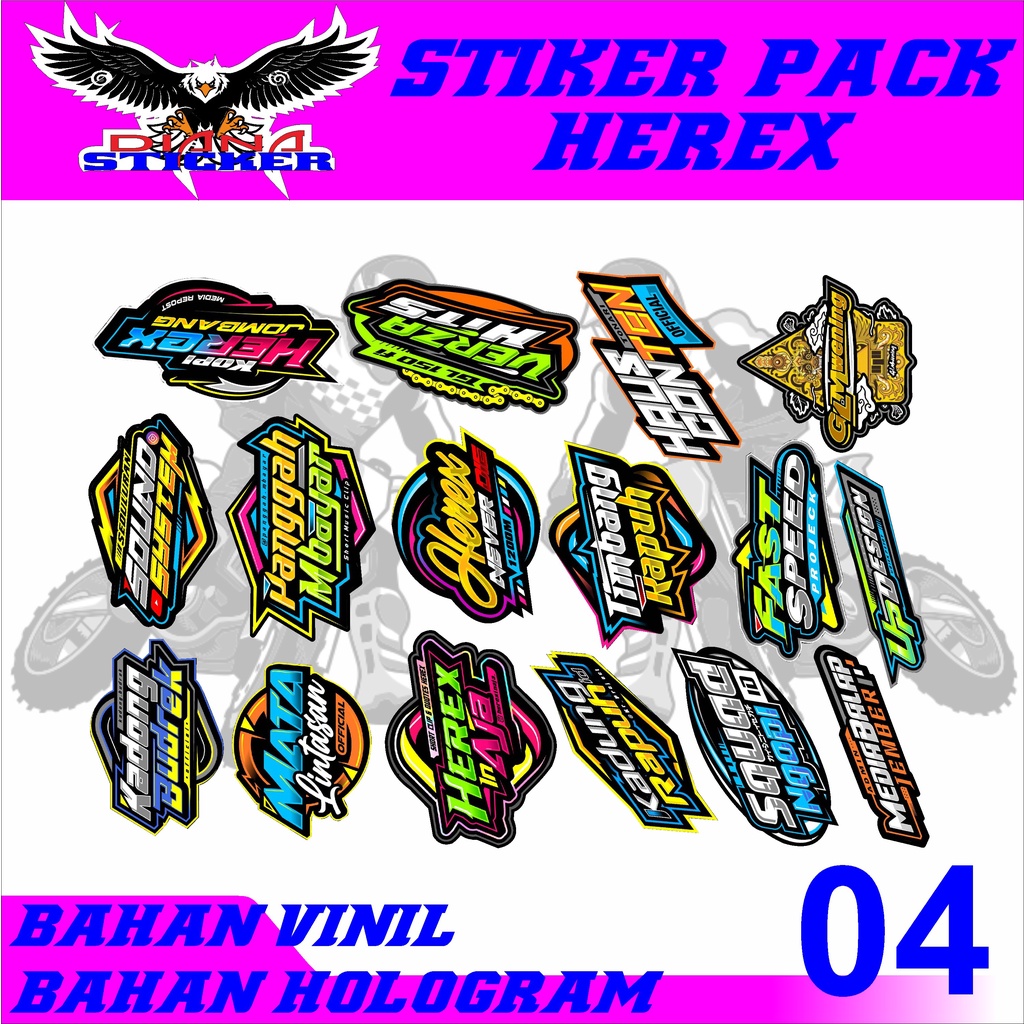 Sticker PACK Unit Has Cut Directly Pasted.S.04 | Shopee Malaysia