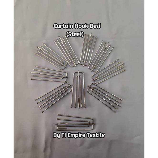Curtain Hook besi / penyakut langsir besi | Shopee Malaysia