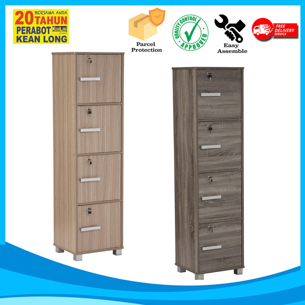 KLSB 4 Door Storage Box With Lock/ Almari 4 Pintu Beserta Kunci ...