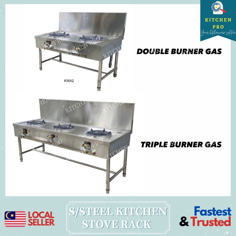 𝐊𝐈𝐓𝐂𝐇𝐄𝐍 𝐏𝐑𝐎 | High Quality China Stainless Steel Double/ Triple Burner ...