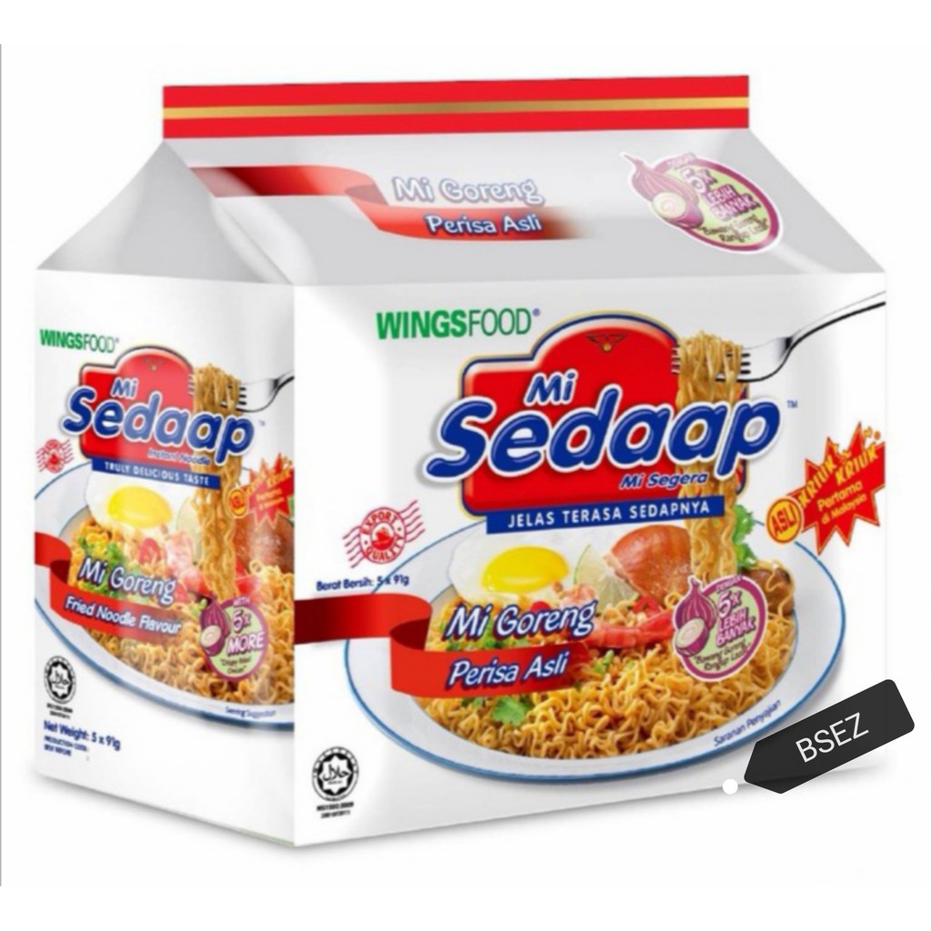 MI SEDAAP PERISA ASLI / AYAM KRISPI (5 X 87G / 5X 91G) | Shopee Malaysia