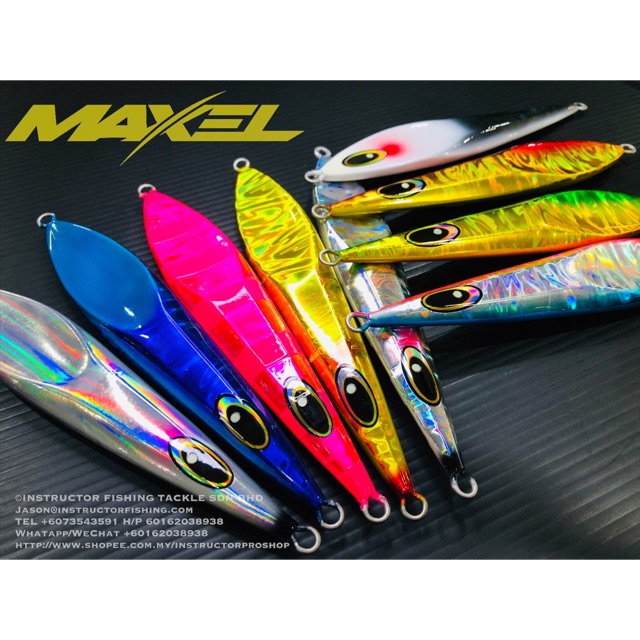 MAXEL BUMBLEBEE JIGGING 180~240g JIGS FISHING LURE | Shopee Malaysia