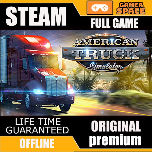 🔥 American Truck Simulator STEAM | FULL GAME | LIFETIME GUARANTEE 24 ...