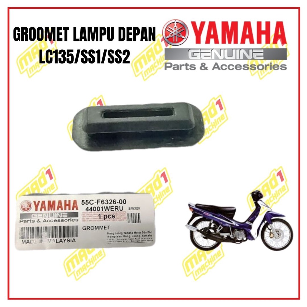 💯 ORIGINAL GROMMET LAMPU DEPAN YAMAHA LC135 SS1 SS2 | Shopee Malaysia