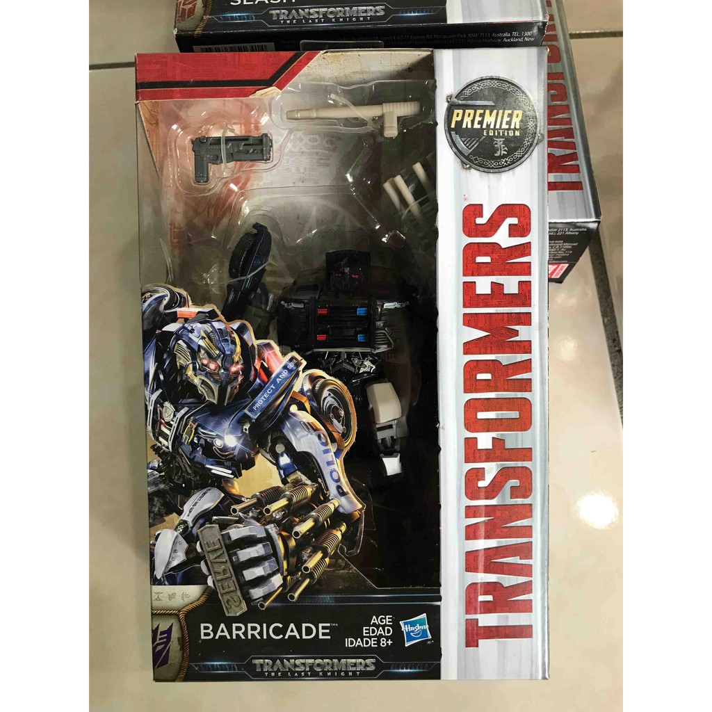 (C11) Hasbro Transformers TLK Deluxe Bumblebee Barricade Berserker NEW ...
