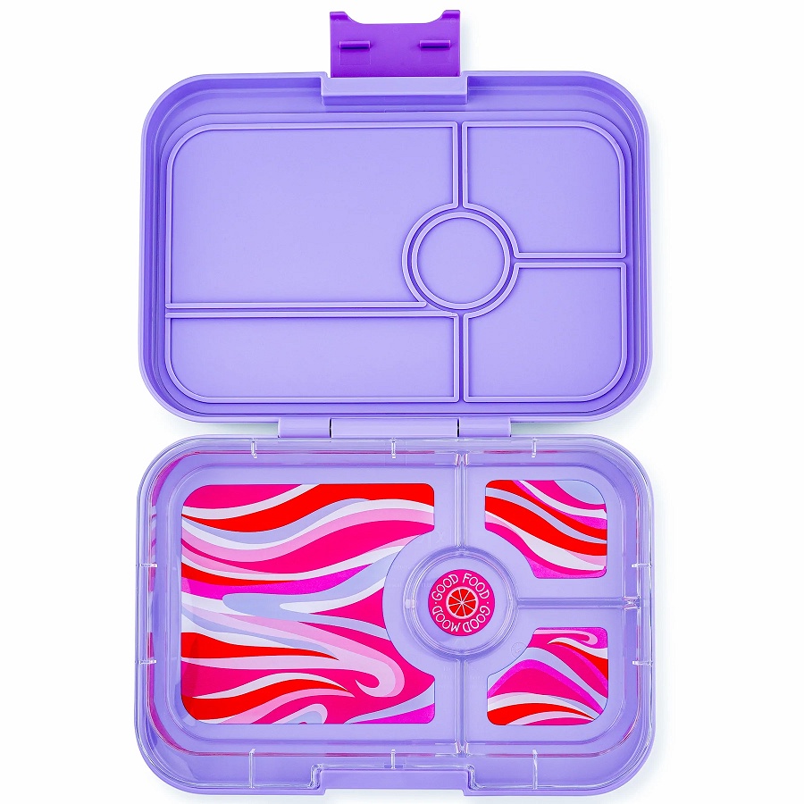[Official Retailer] 2022 Yumbox Tapas Ibiza Purple (Groovy 4C Tray ...