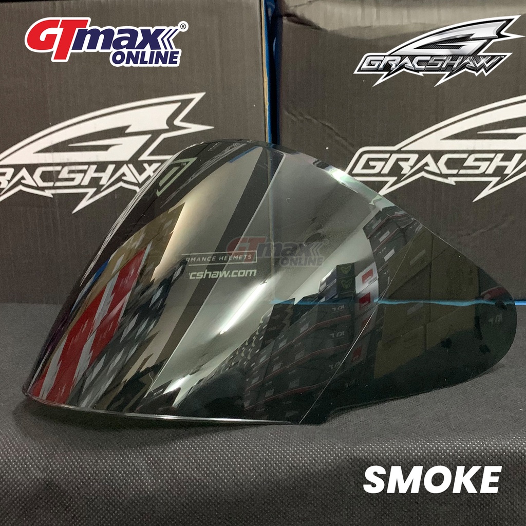 [Visor] Gracshaw Gennex G535 Visor Helmet/Smoke/Revo/Gold/Blue/Pista ...