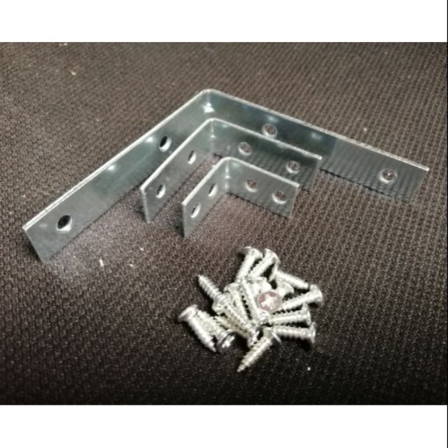L shape bracket with hole and screw L bracket for easy diy support 4 ...