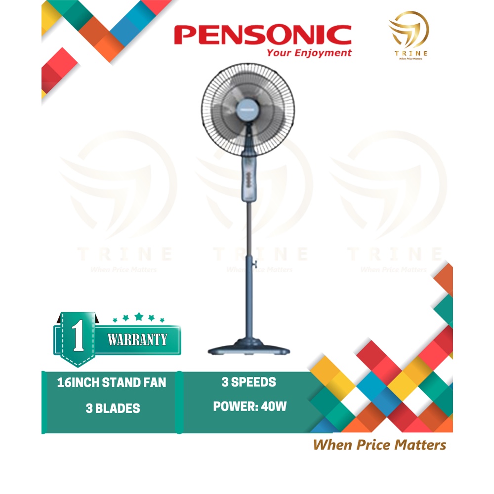 PENSONIC 16INCH STAND FAN PSF-4507 KIPAS BERDIRI WITH SIRIM CERTIFIED 1 ...