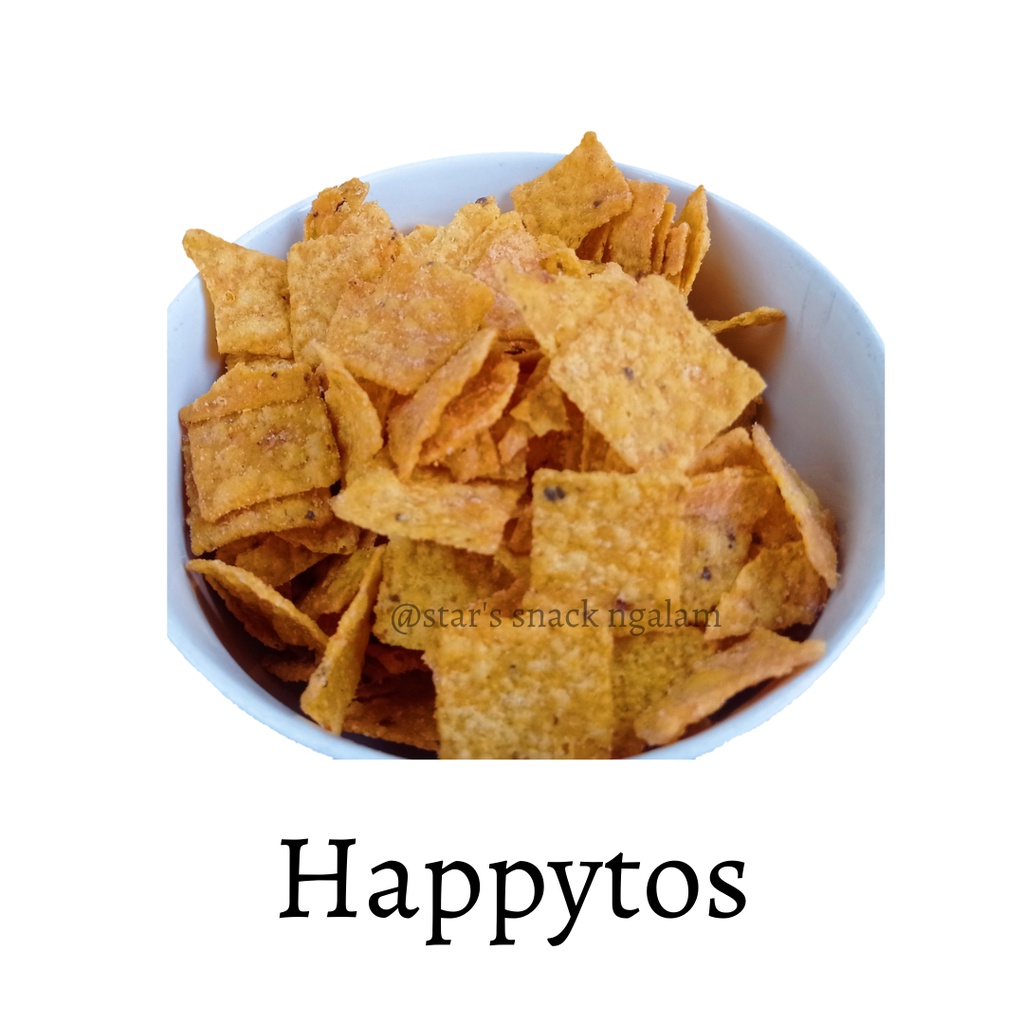 Happytos Tortilla Chips/ Corn Chips/ Corn Chips/ Kilo Snack | Shopee ...