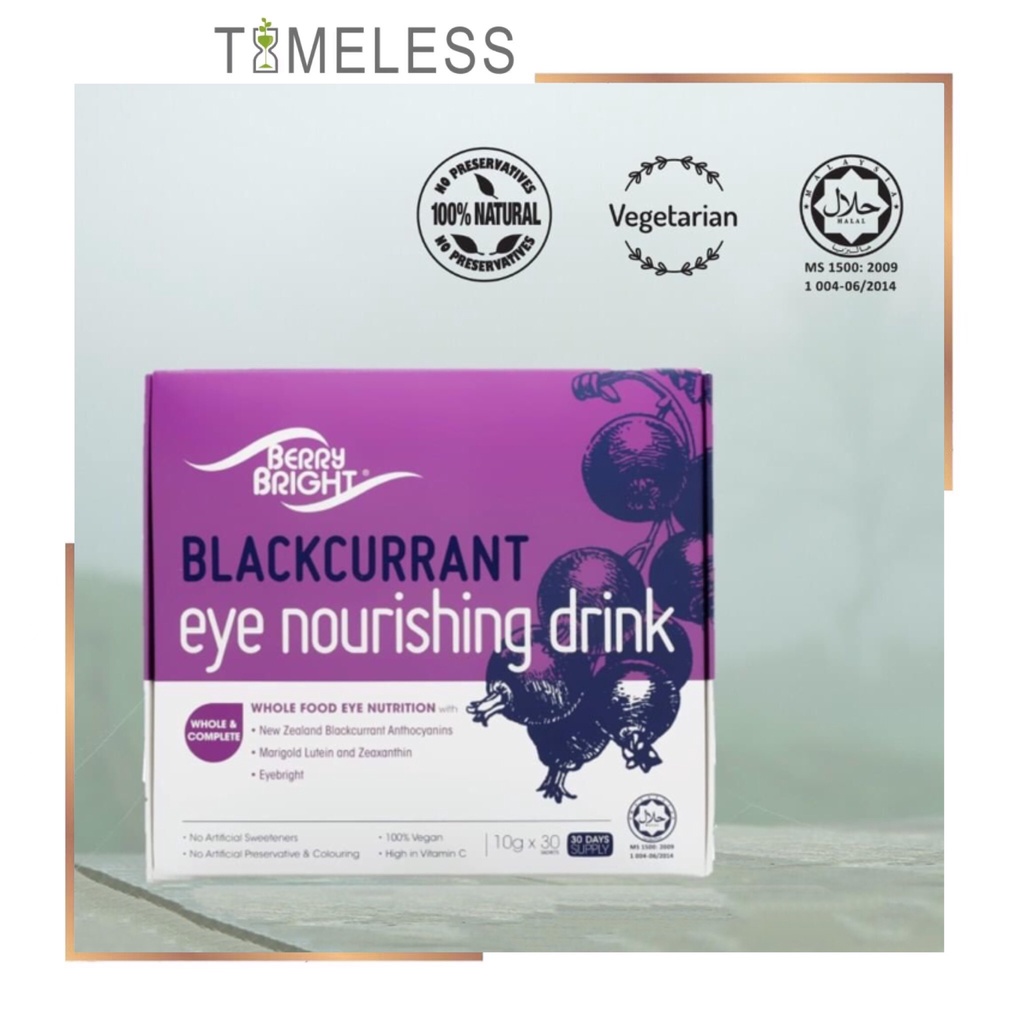 BERRY BRIGHT Eye Nourishing Drink - 10g x 30 sachets per box | Shopee ...