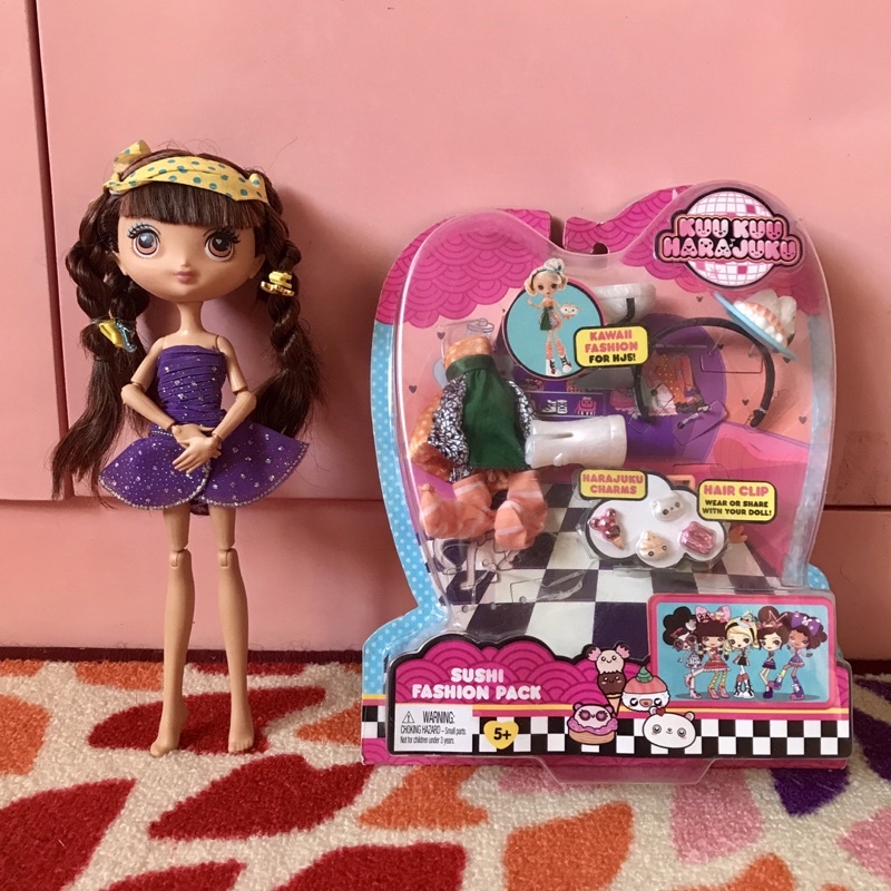 Kuu Kuu Harajuku Doll Preloved Package + Fashion Pack | Shopee Malaysia